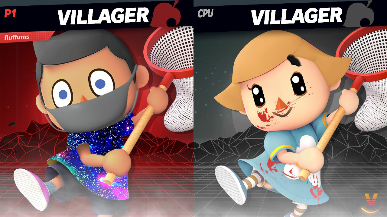 Galaxy Villager Mod for Super Smash Bros. Ultimate | SSBU Mods