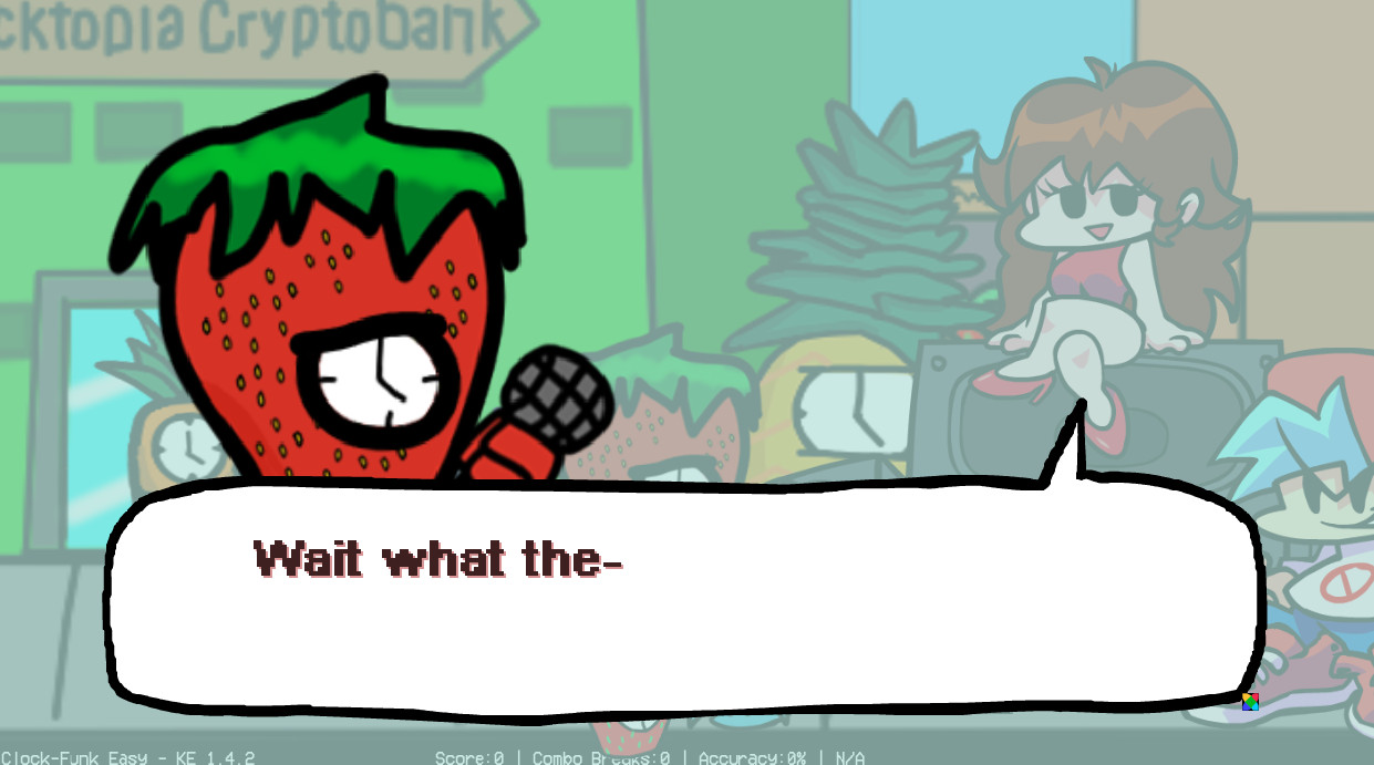 VS Strawberry Clock FULL WEEK Mod for Friday Night Funkin' | FNF Mods