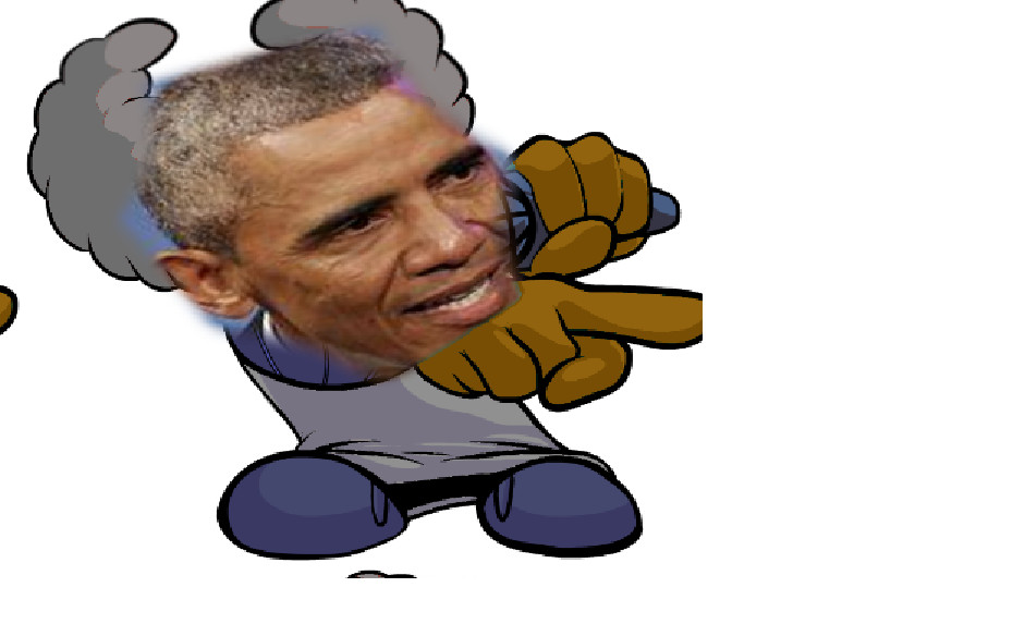 Tricky replaced with OBAMA [Friday Night Funkin'] [Mods]