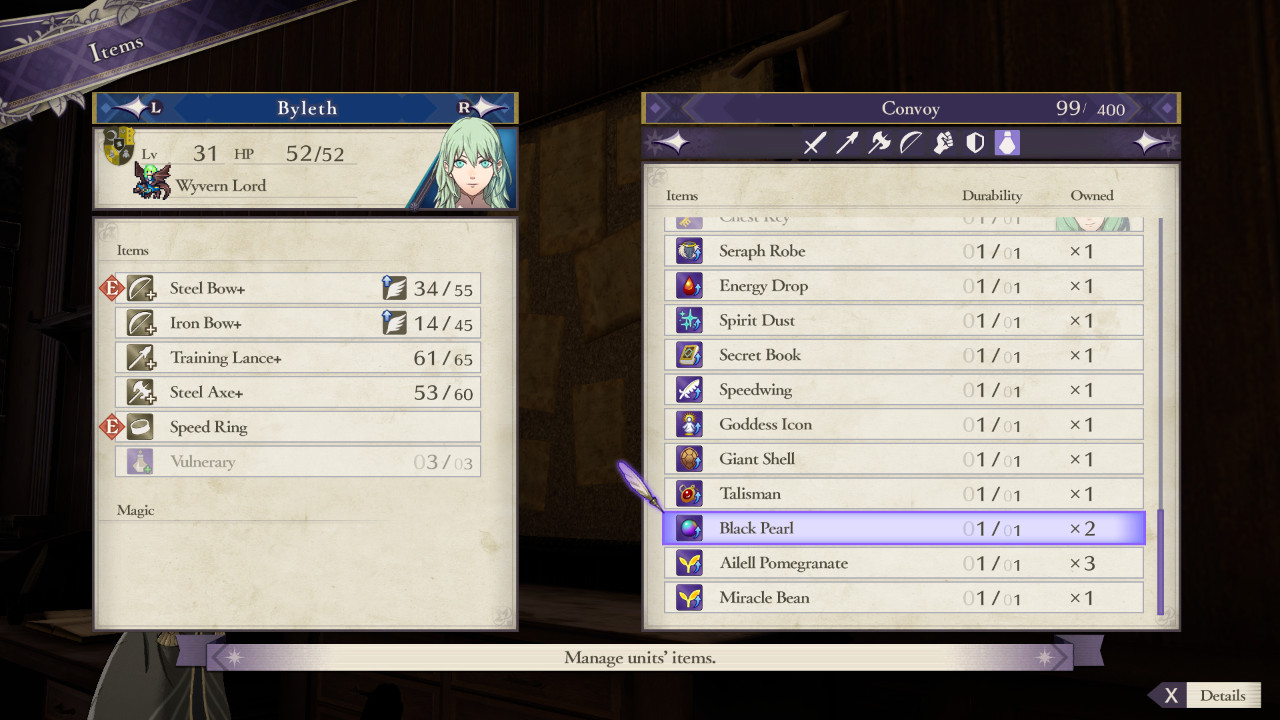 Unique Item Icons Mod for Fire Emblem: Three Houses | FE3H Mods