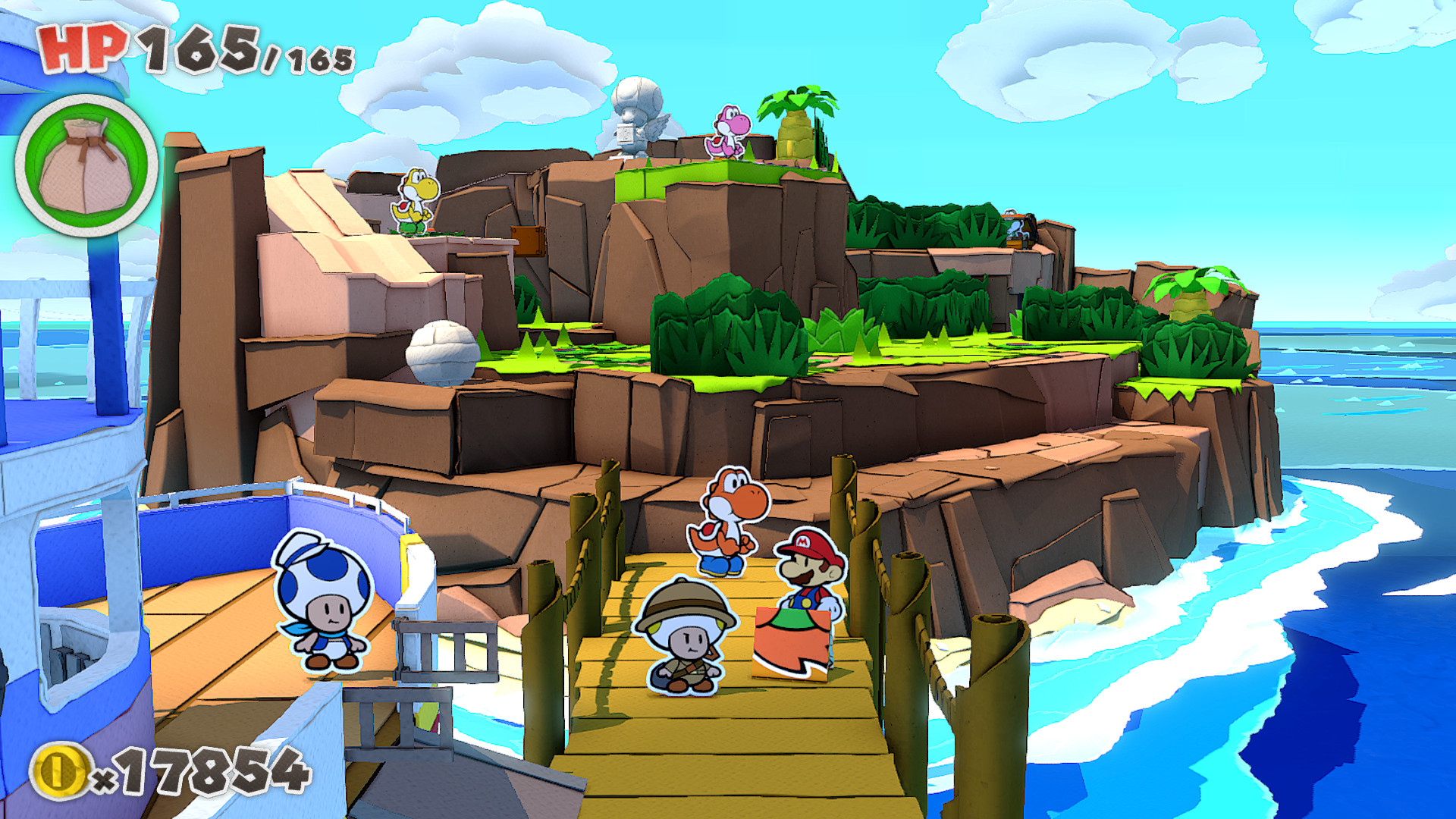 Yoshi NPC Mod for Paper Mario: The Origami King | PM:O Mods