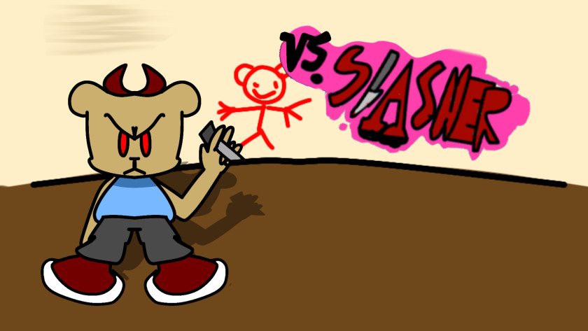 VS. Slasher! (Week 3 MOD) Mod for Friday Night Funkin' | FNF Mods