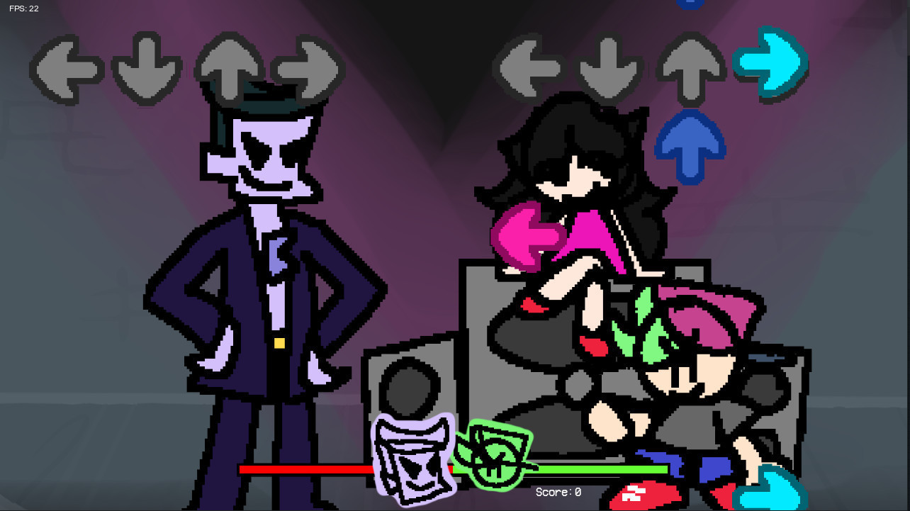 fnf neo but bad Mod for Friday Night Funkin' | FNF Mods