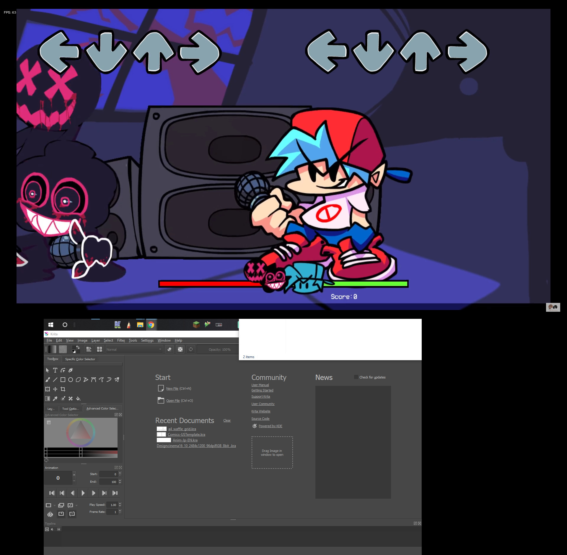 Fully Corrupted Skid & Pump + Chiller over Monster [Friday Night Funkin ...