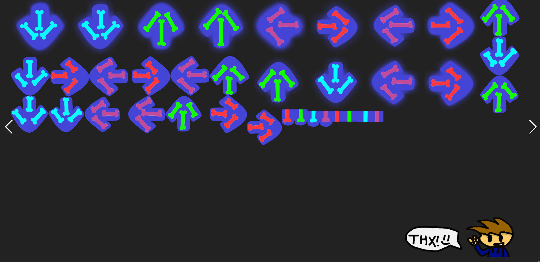 Skeleton arrows (Remastered) [Friday Night Funkin'] [Mods]