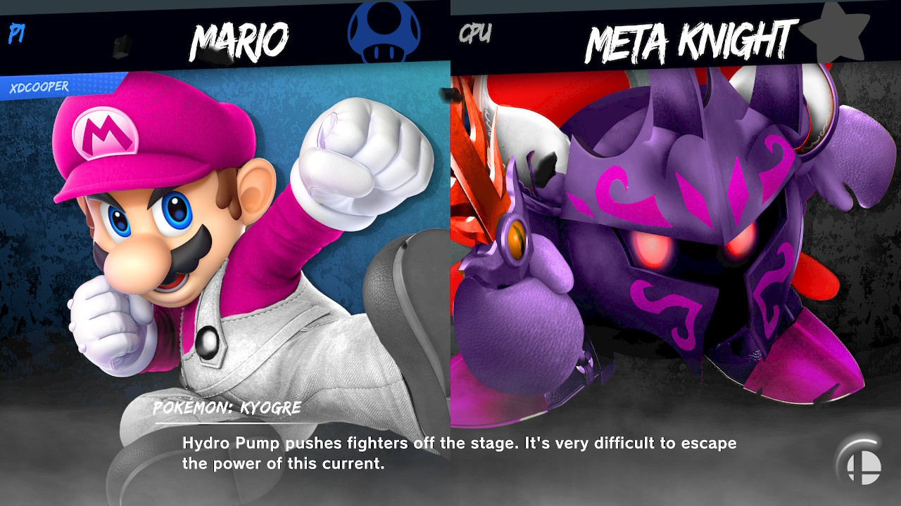 Pink and White Mario Mod for Super Smash Bros. Ultimate | SSBU Mods