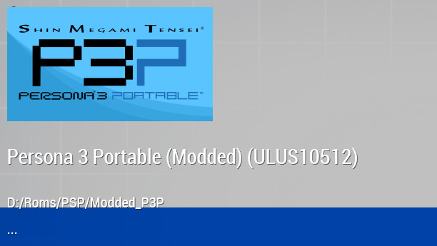 Custom PPSSPP UI Mod for Persona 3 Portable (PSP) | P3P PSP Mods