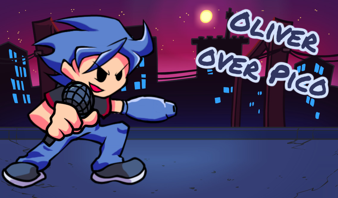 Oliver over Pico [Friday Night Funkin'] [Mods]