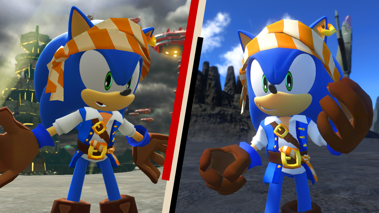 Pirate Sonic and Captain Shadow Mod [Forces] Mod for Sonic Forces ...