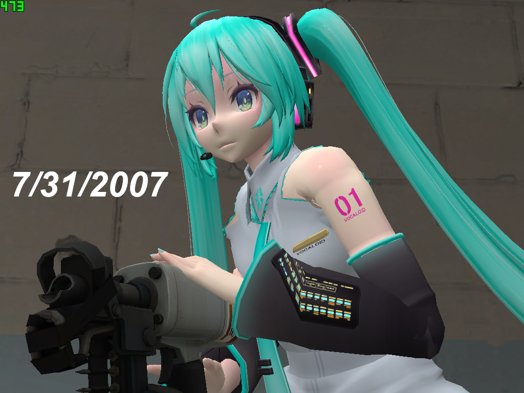 Hatsune Miku Scout Mod Mod for Pre-Fortress 2 | PF2 Mods