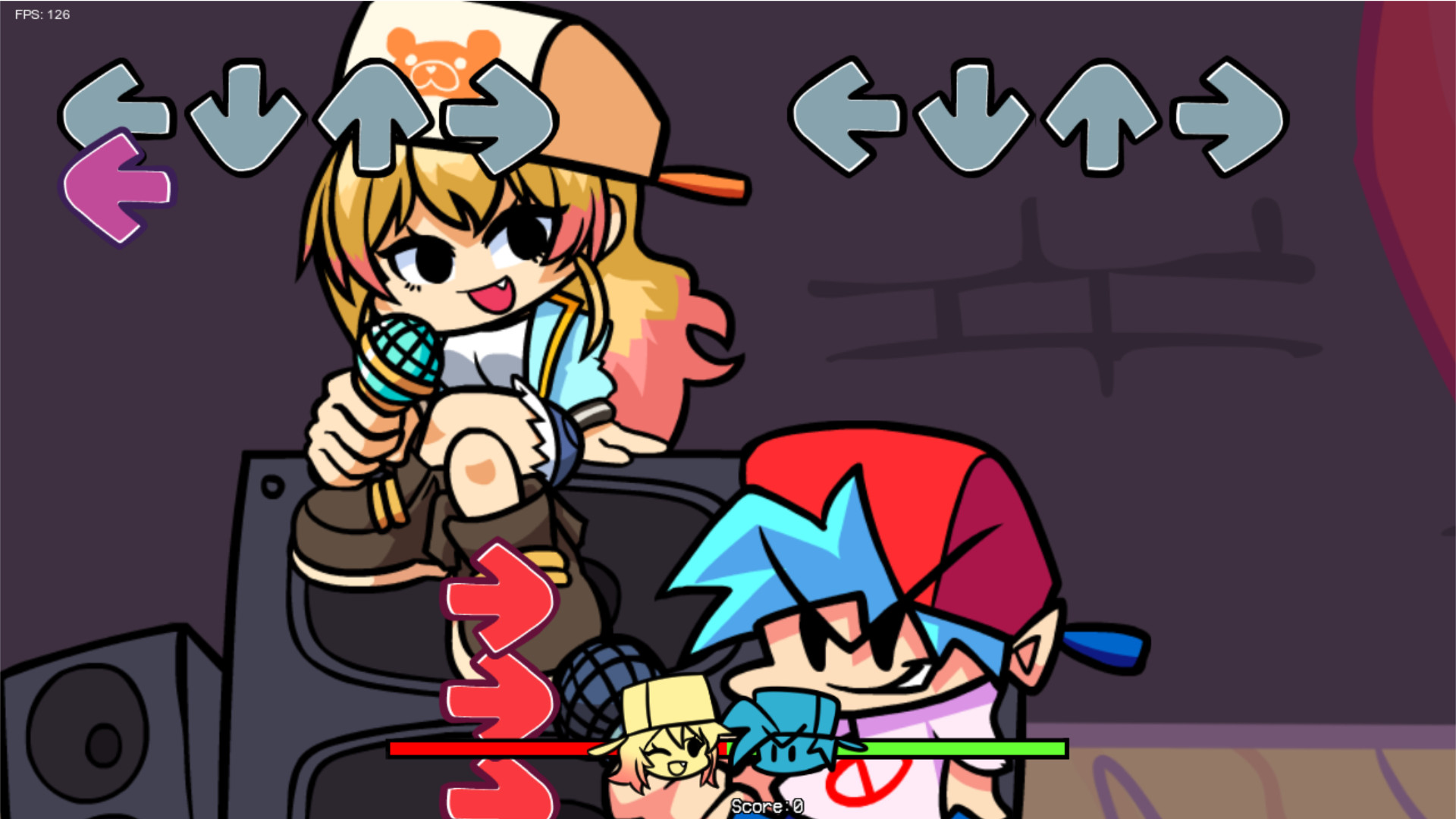 Tutorial Remix but each arrow uses a different mod Mod for Friday Night ...