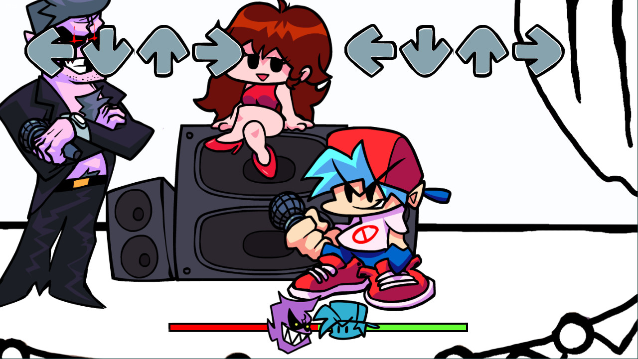 reimagined sketch stage Mod for Friday Night Funkin' | FNF Mods