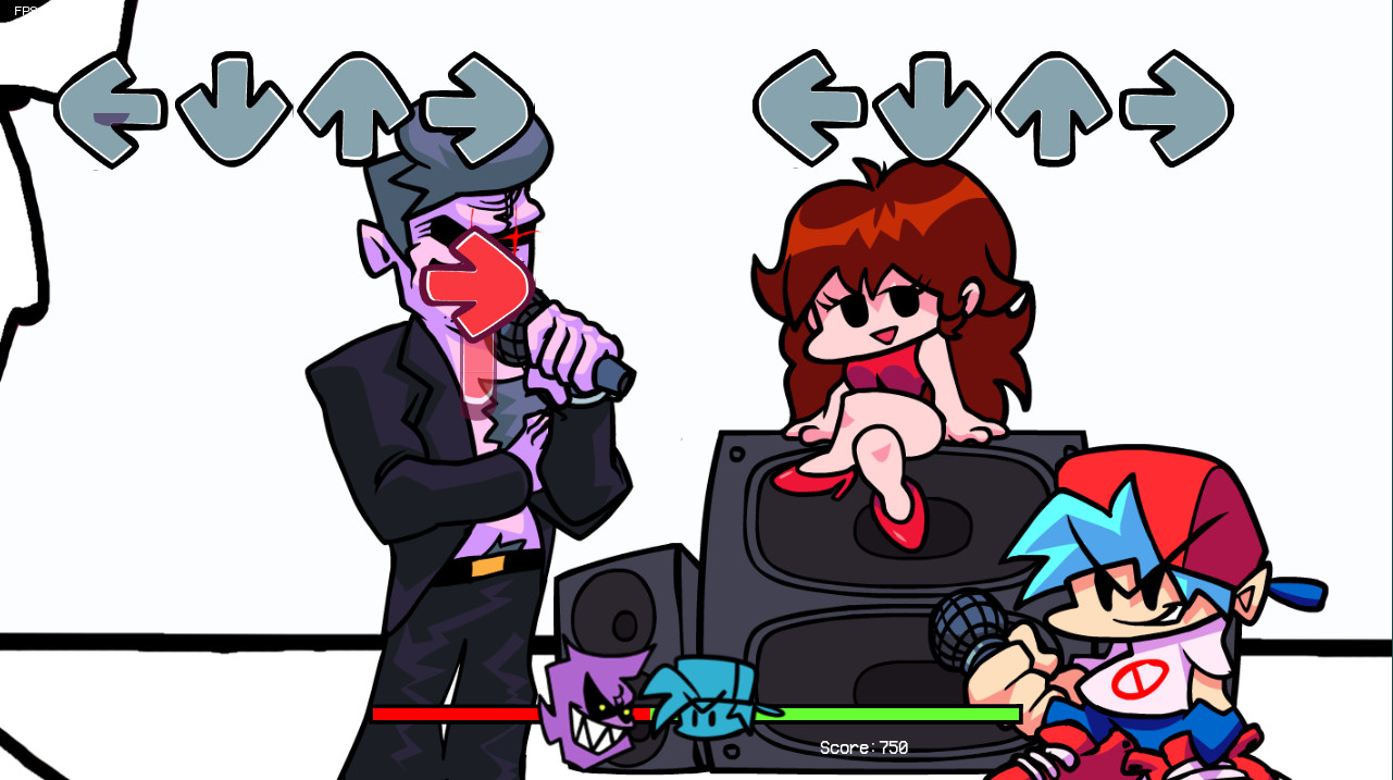 reimagined sketch stage Mod for Friday Night Funkin' | FNF Mods