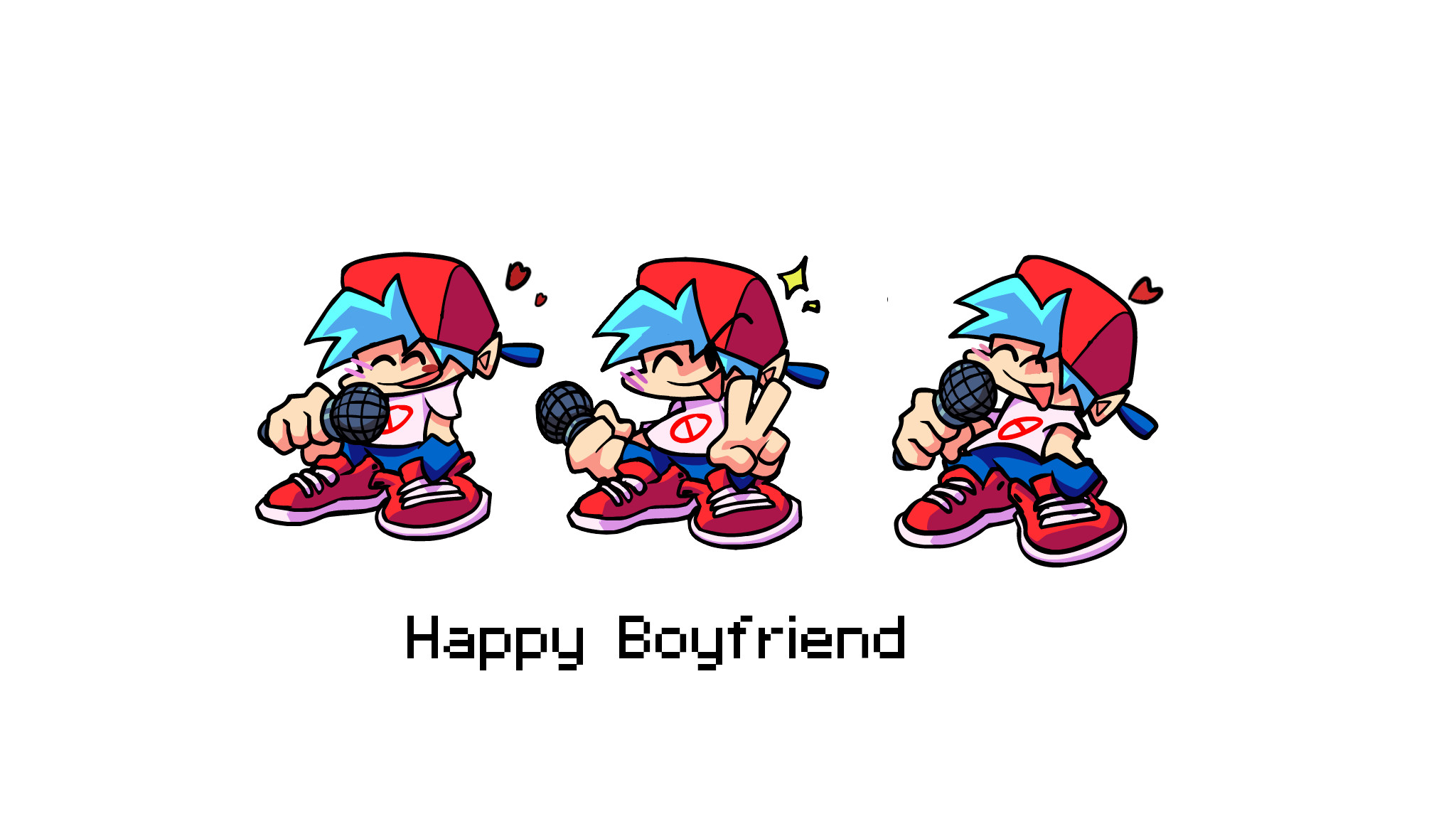 Happy Boyfriend Mod for Friday Night Funkin' | FNF Mods