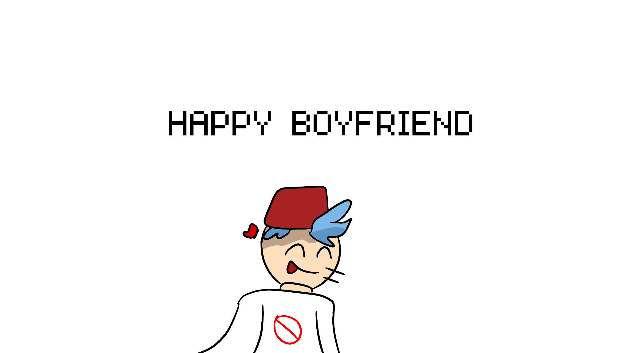 Happy Boyfriend Mod for Friday Night Funkin' | FNF Mods