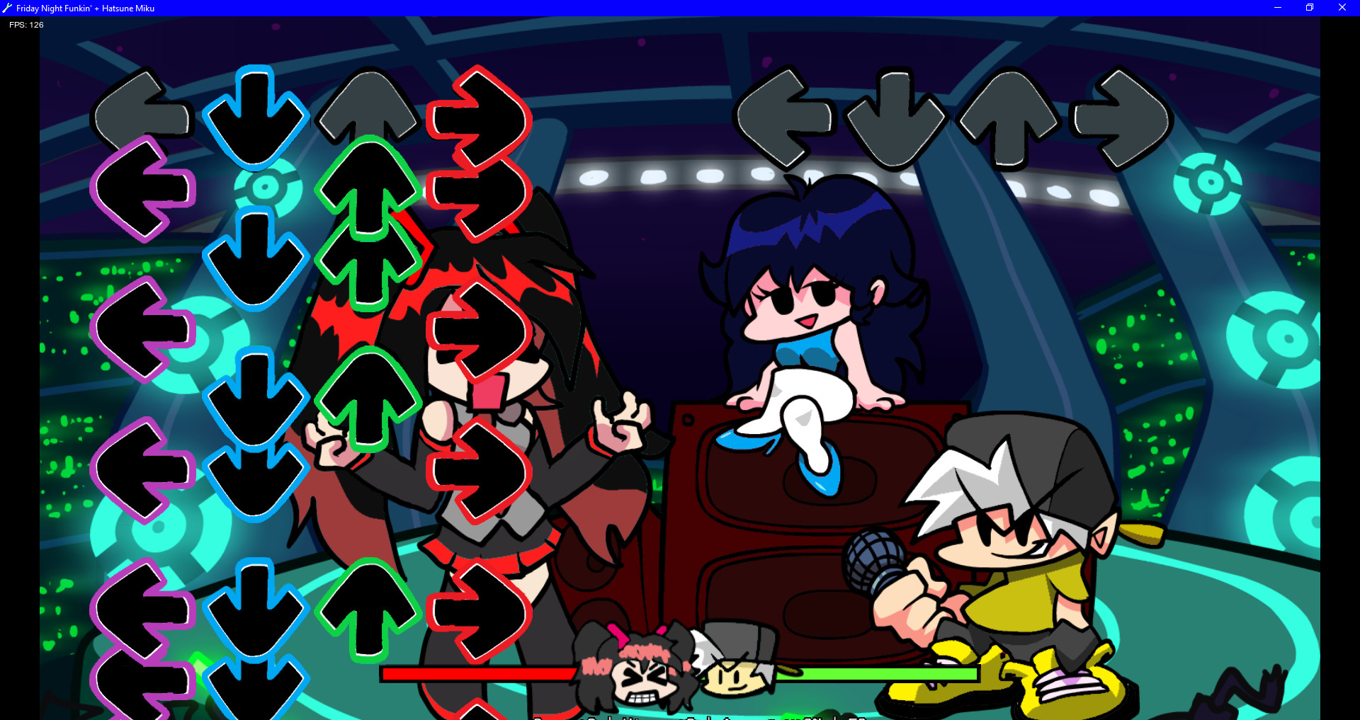 Hellbeats Miku [Friday Night Funkin'] [Mods]