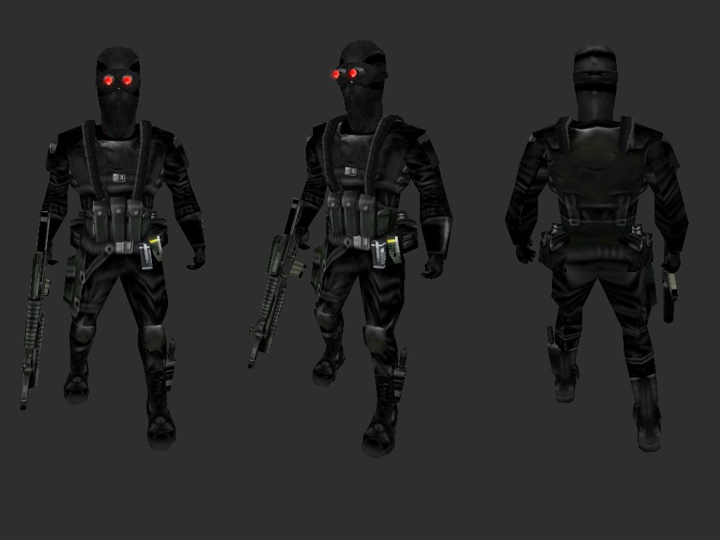 Fixed SD Male Assassing for Opposing Force Mod for Half-Life: Opposing ...