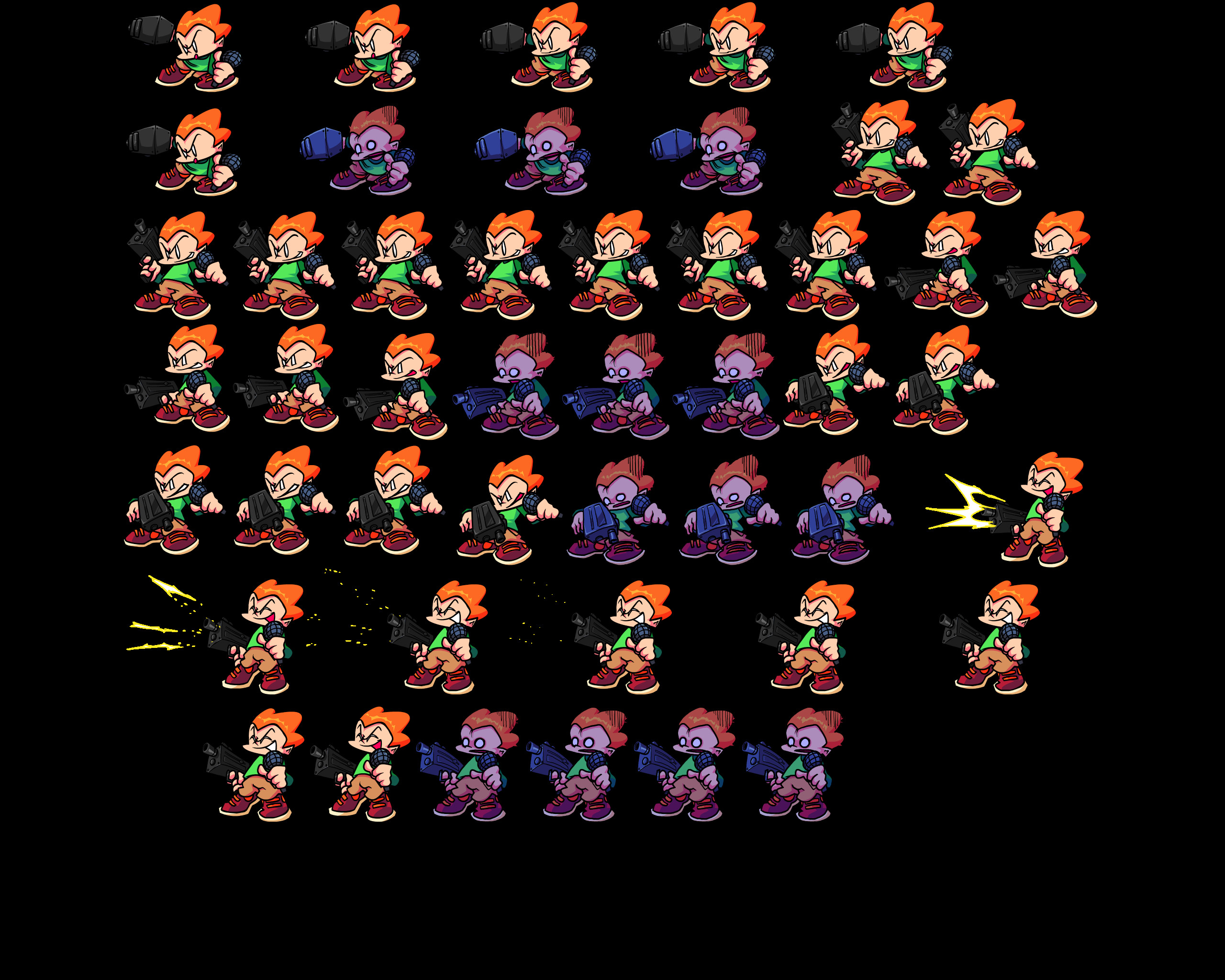 character remaster mod Mod for Friday Night Funkin' | FNF Mods