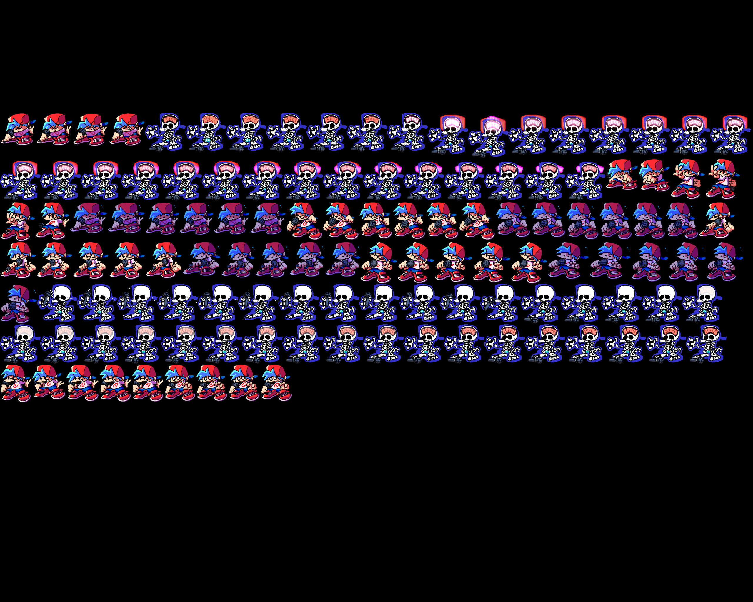 character remaster mod Mod for Friday Night Funkin' | FNF Mods