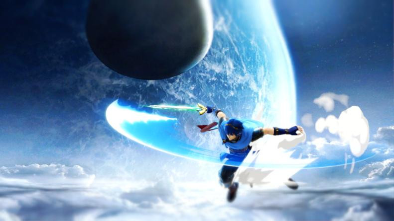 Marth Blue Dancing Blade [Super Smash Bros. Ultimate] [Mods]