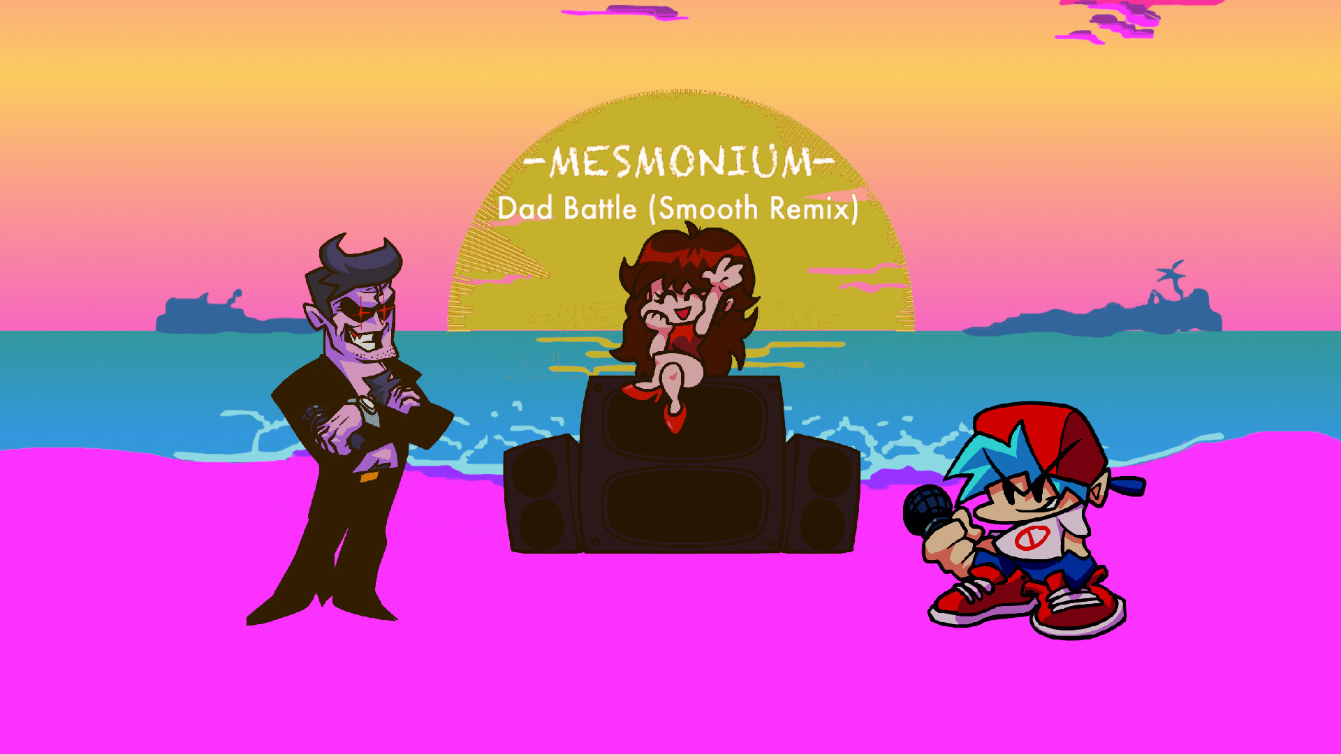 Mesmonium - Dad Battle Smooth Remix [Friday Night Funkin'] [Mods]