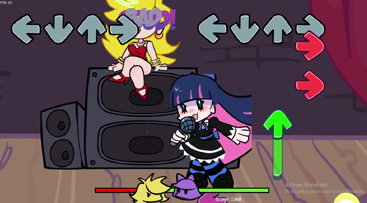 Friday night Funkin Panty and Stocking mod Mod for Friday Night Funkin ...