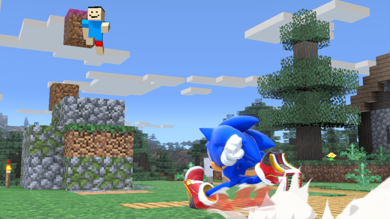 Smash 4 Sonic with Remastered SOAP Shoes Mod for Super Smash Bros ...