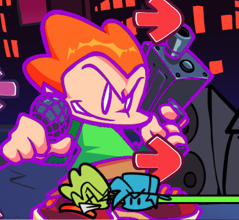 Pico but he changes colors for every note hit Mod for Friday Night ...