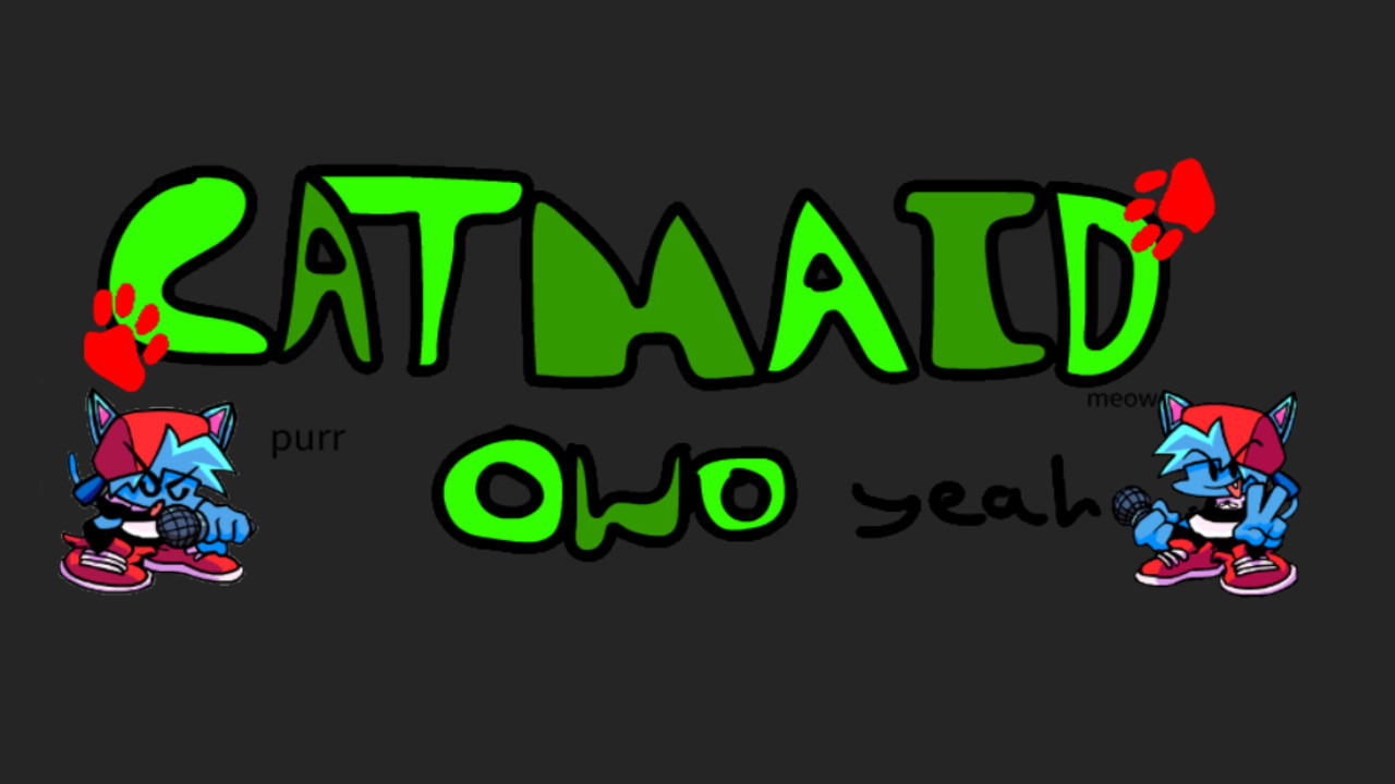Catmaid BF over BF Mod for Friday Night Funkin' | FNF Mods