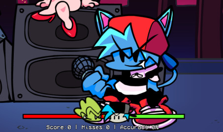 Catmaid BF over BF Mod for Friday Night Funkin' | FNF Mods