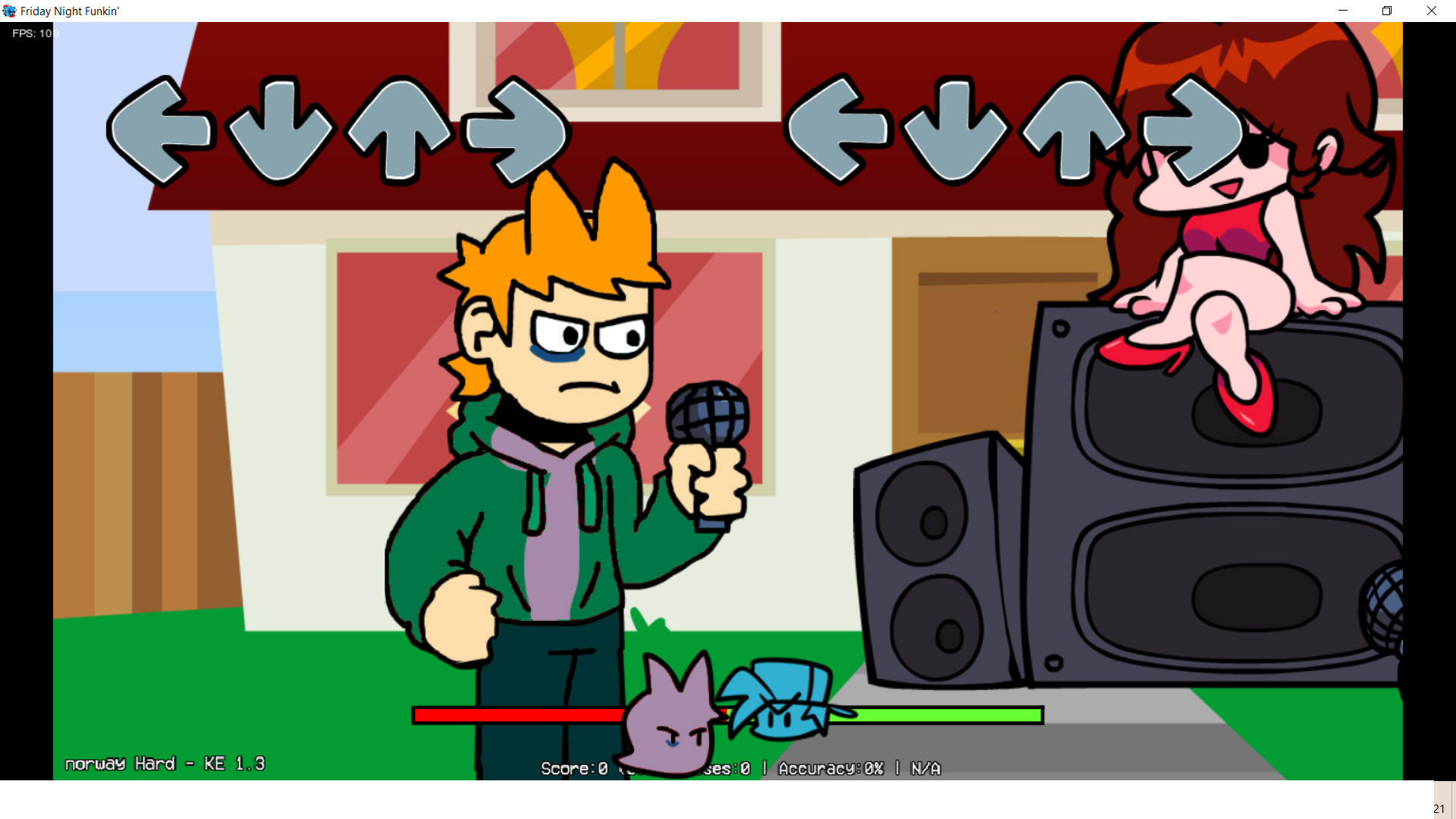 (SKIN)Matt from eddsworld over tord [Friday Night Funkin'] [Mods]