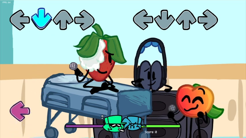 Moldy Strawberry Mod Mod for Friday Night Funkin' | FNF Mods