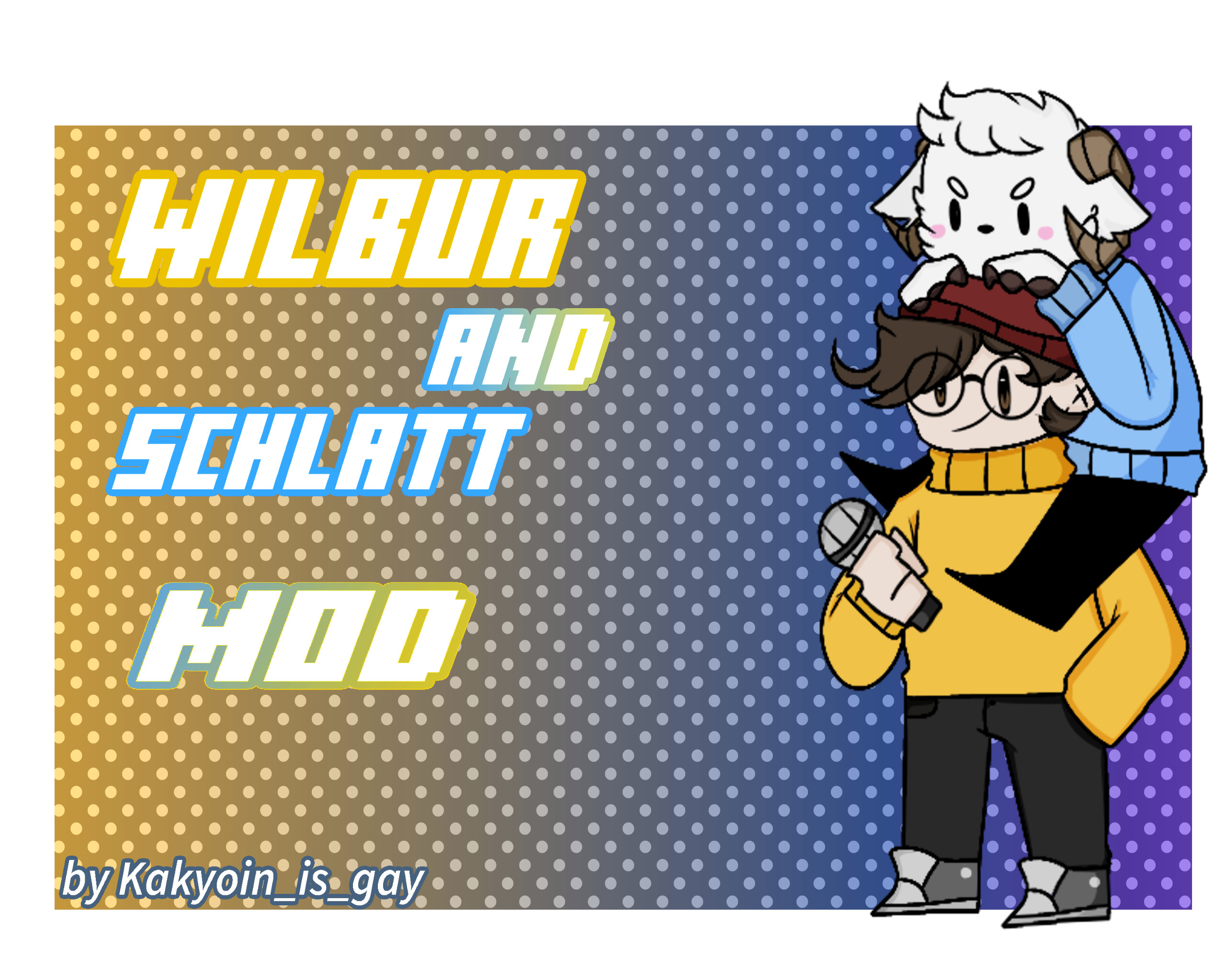 Wilbur and Schlatt over Skid and Pump {MOD} [Friday Night Funkin'] [Mods]