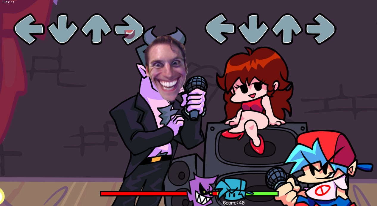Sus Daddy Dearest Mod for Friday Night Funkin' | FNF Mods