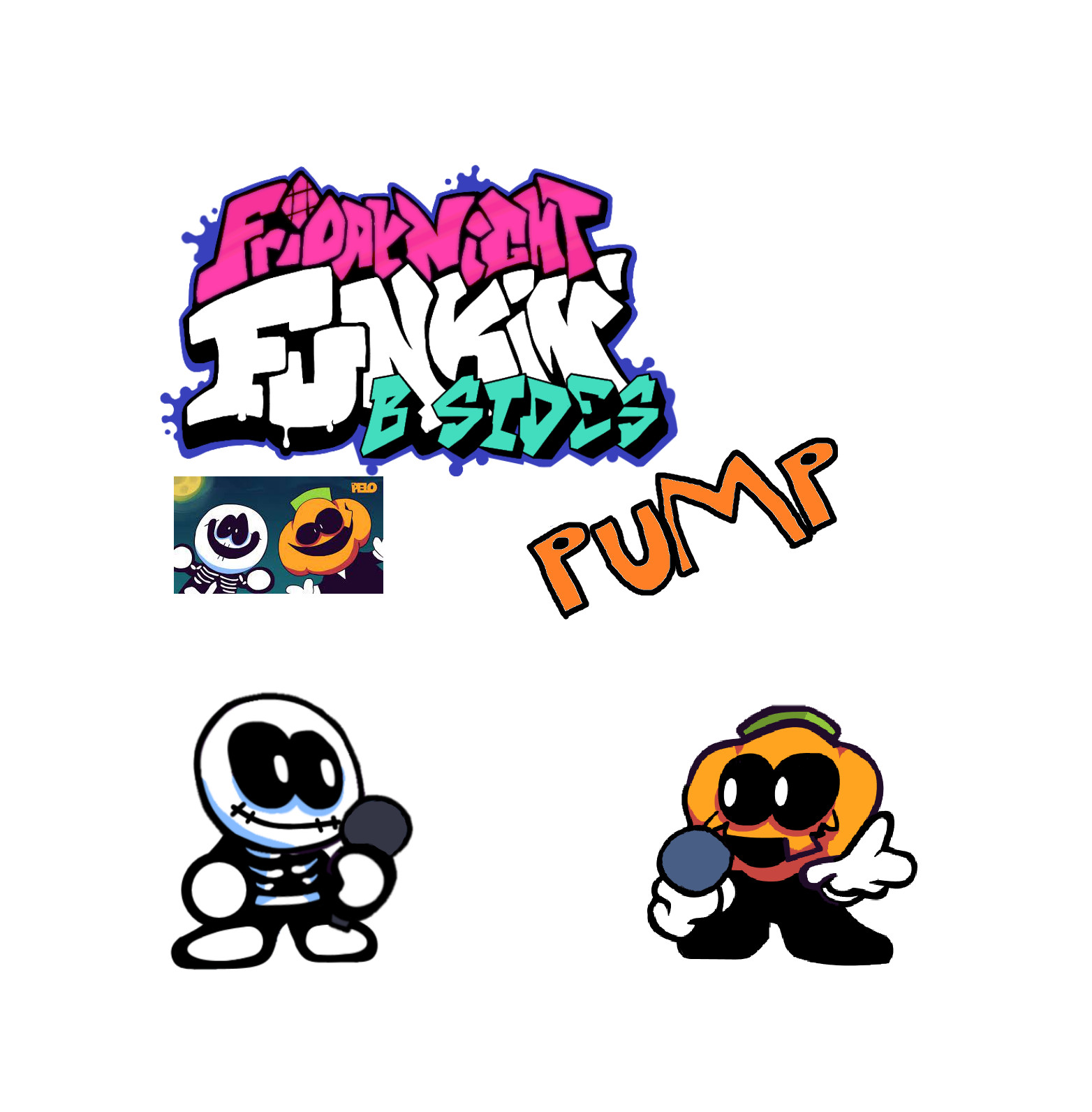 Playable Pump B-Side remixes (NEW MOD) Mod for Friday Night Funkin ...