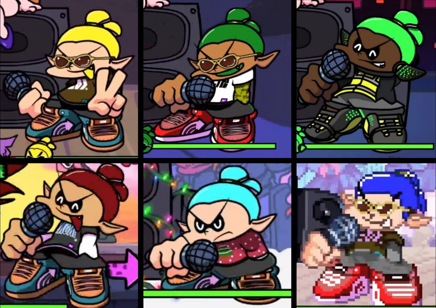 The Ultimate Splatoon Skin Mod Mod for Friday Night Funkin' | FNF Mods