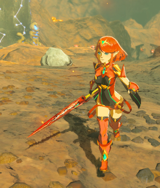 Pyra Outfit Renewal (Linkle & Zelda) Mod for The Legend of Zelda ...