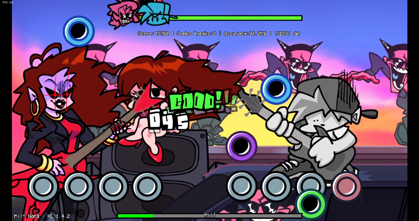 Friday Night Rockin' (demo) Mod for Friday Night Funkin' | FNF Mods