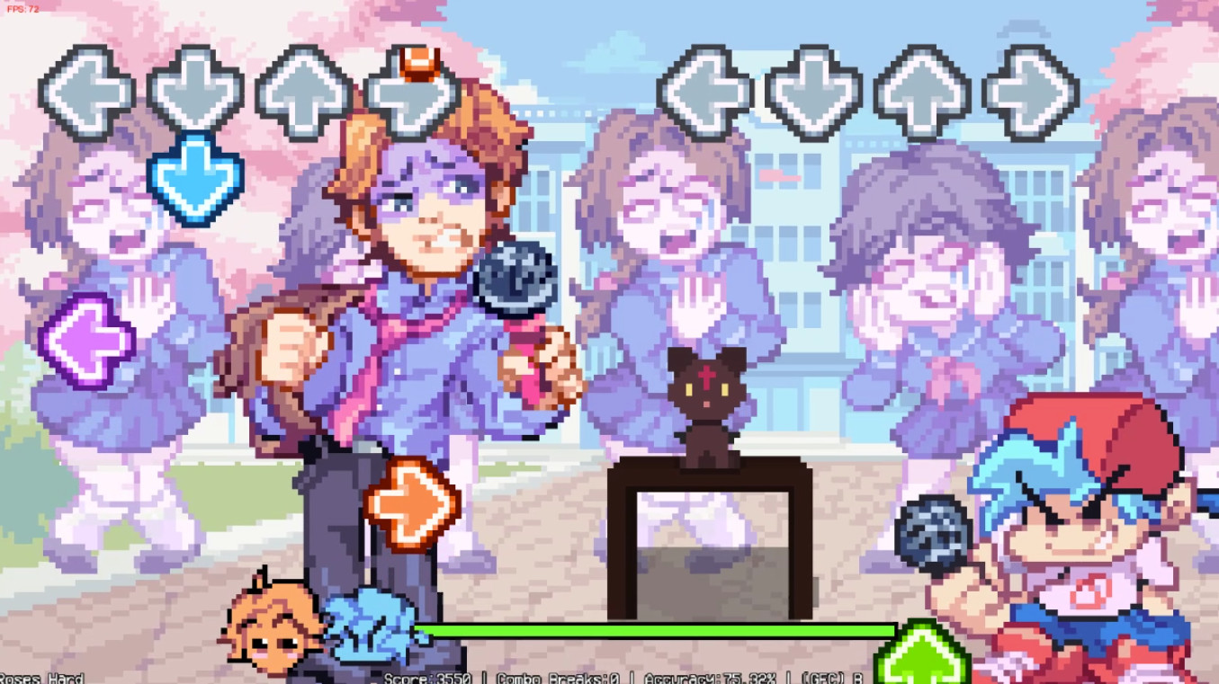 Roses [Future Funk remix] Mod for Friday Night Funkin' | FNF Mods