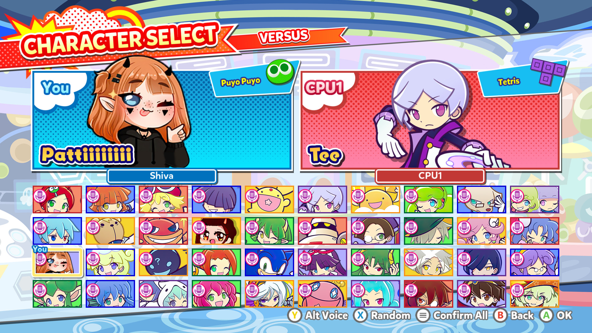 Pattiiiiiiii Mod for Puyo Puyo Tetris 2 | PPT2 Mods