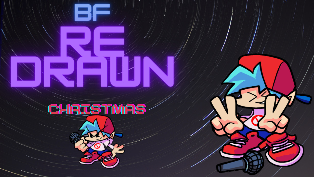BF Redrawn Mod for Friday Night Funkin' | FNF Mods