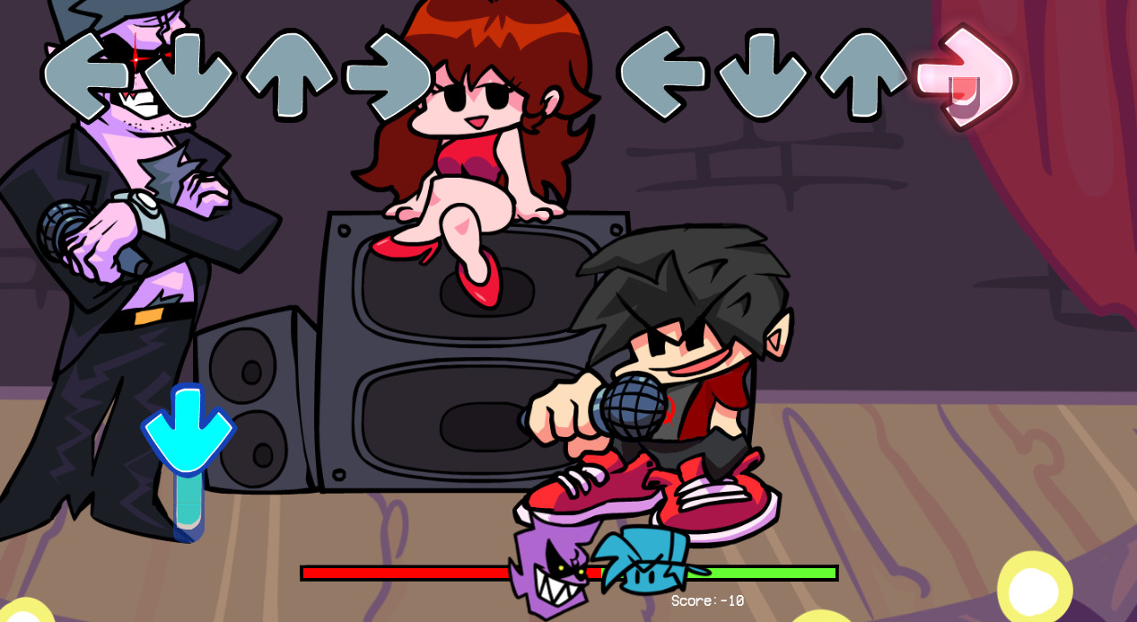 AfroZer0 over Boyfriend [Friday Night Funkin'] [Mods]