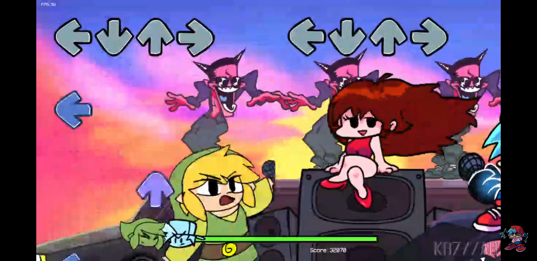 (BETA) Toon Link over Mom mod Mod for Friday Night Funkin' | FNF Mods