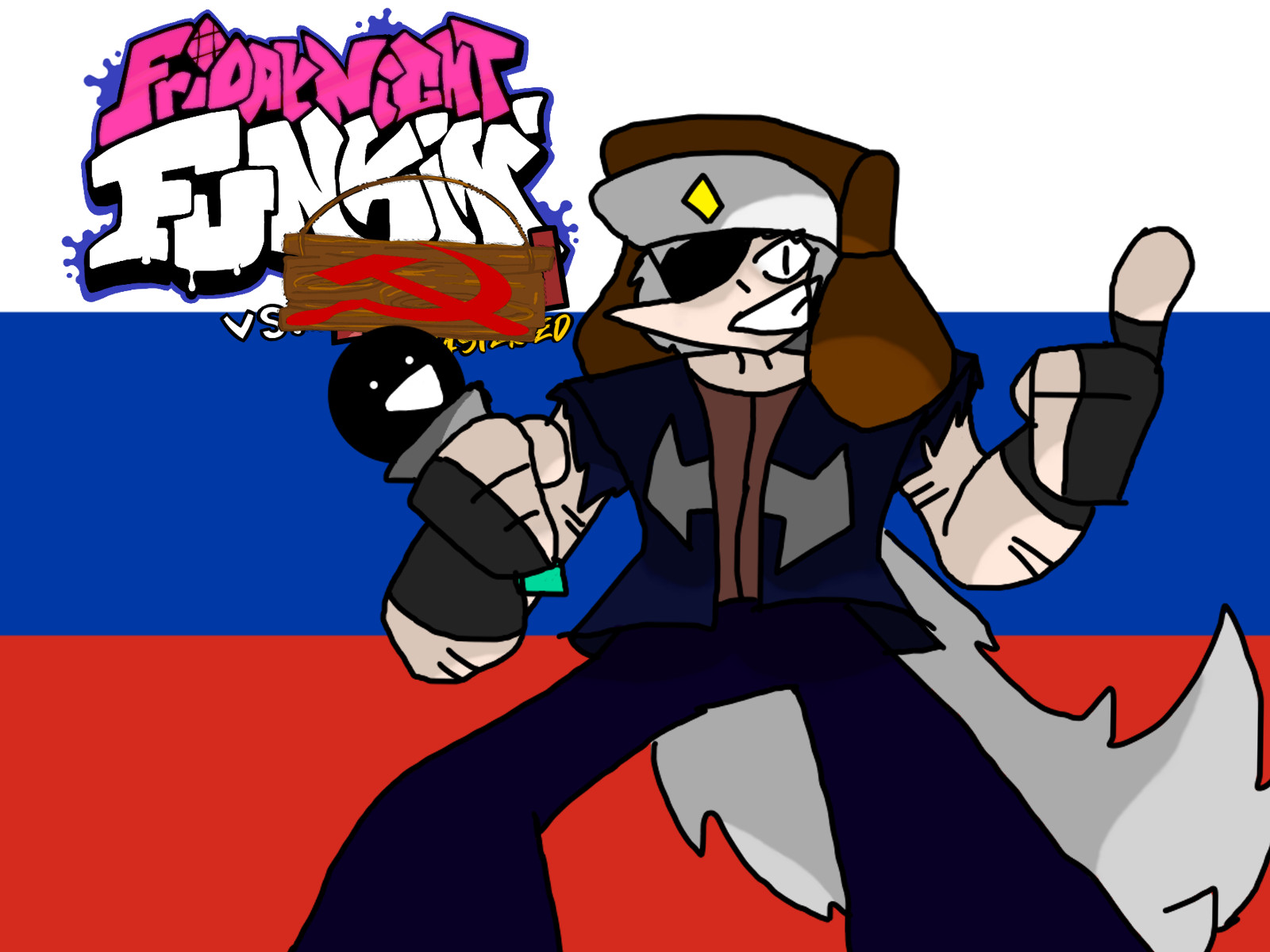 V.S RUSO/RUSSIAN( sovietic stuff) [Friday Night Funkin'] [Mods]