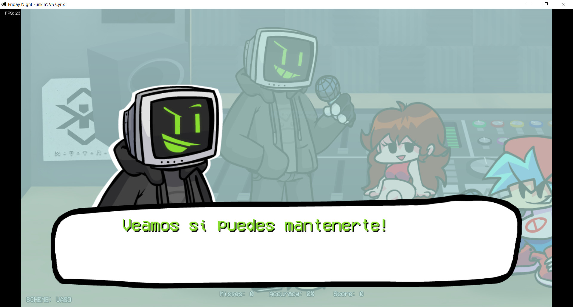 Vs cyrix spanish translation Mod for Friday Night Funkin' | FNF Mods