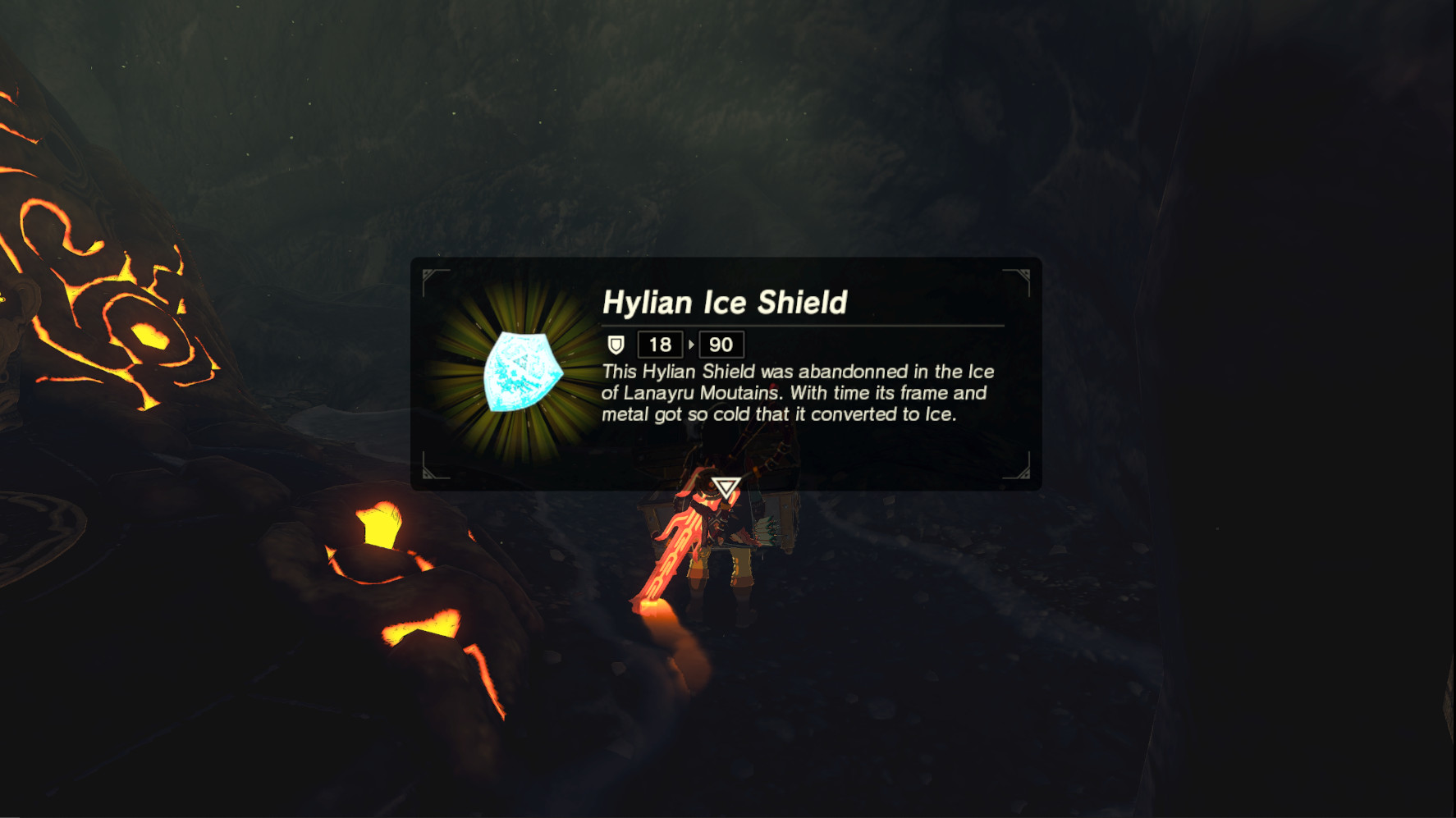 Hylian Ice Shield Mod for The Legend of Zelda: Breath of the Wild (WiiU ...