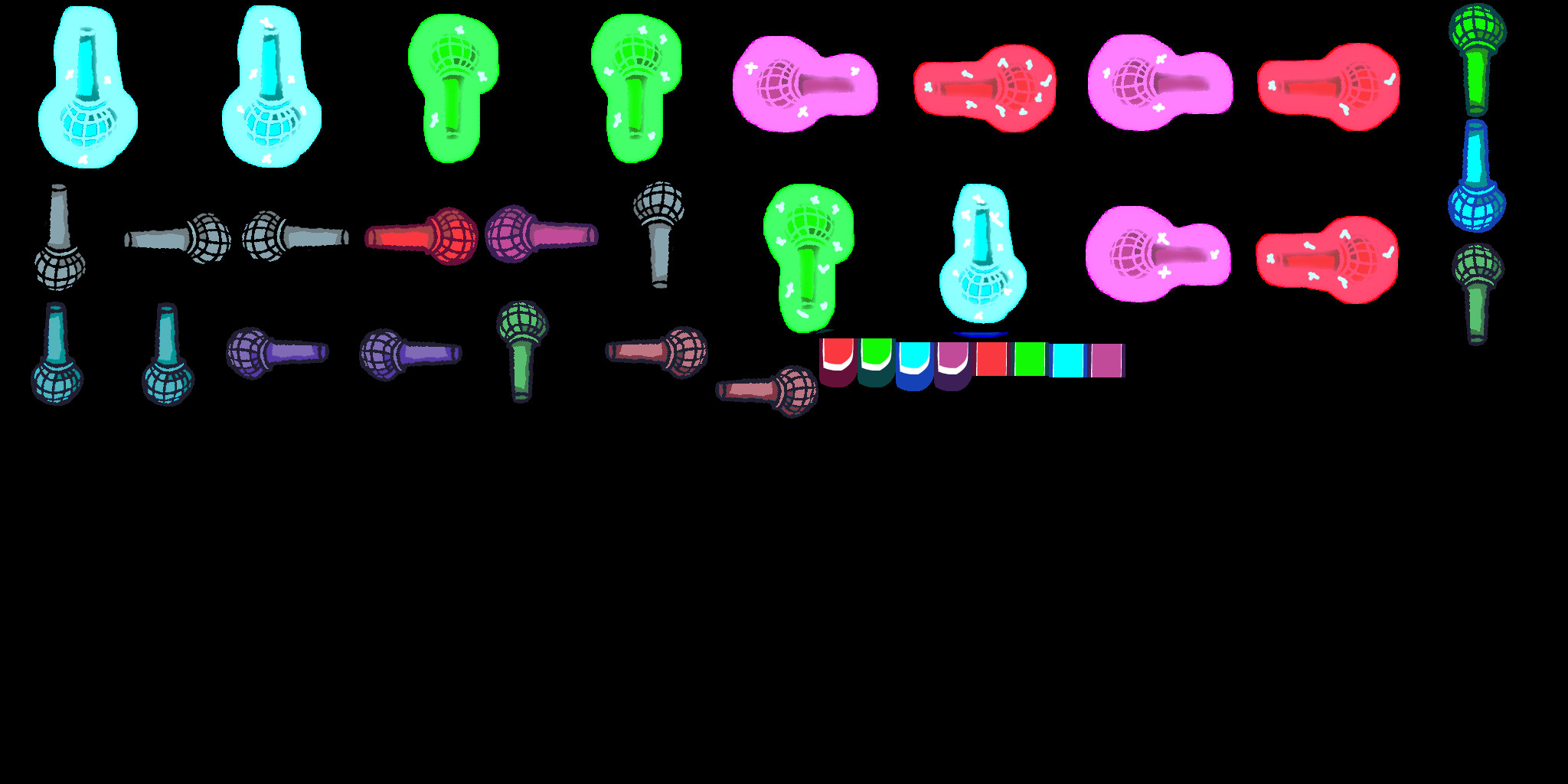 Friday Night Modded Notes Collection! BUILD MODE! Mod for Friday Night ...