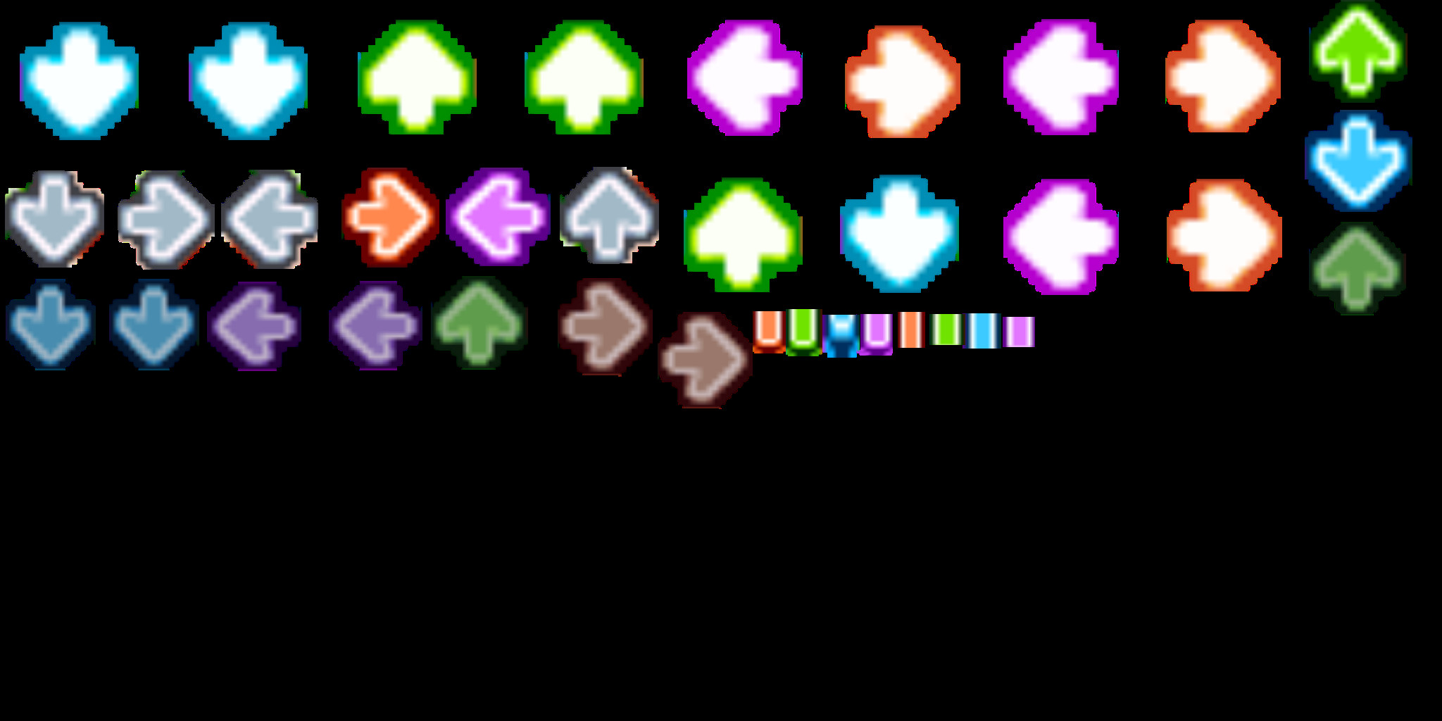 Friday Night Modded Notes Collection! BUILD MODE! Mod for Friday Night ...