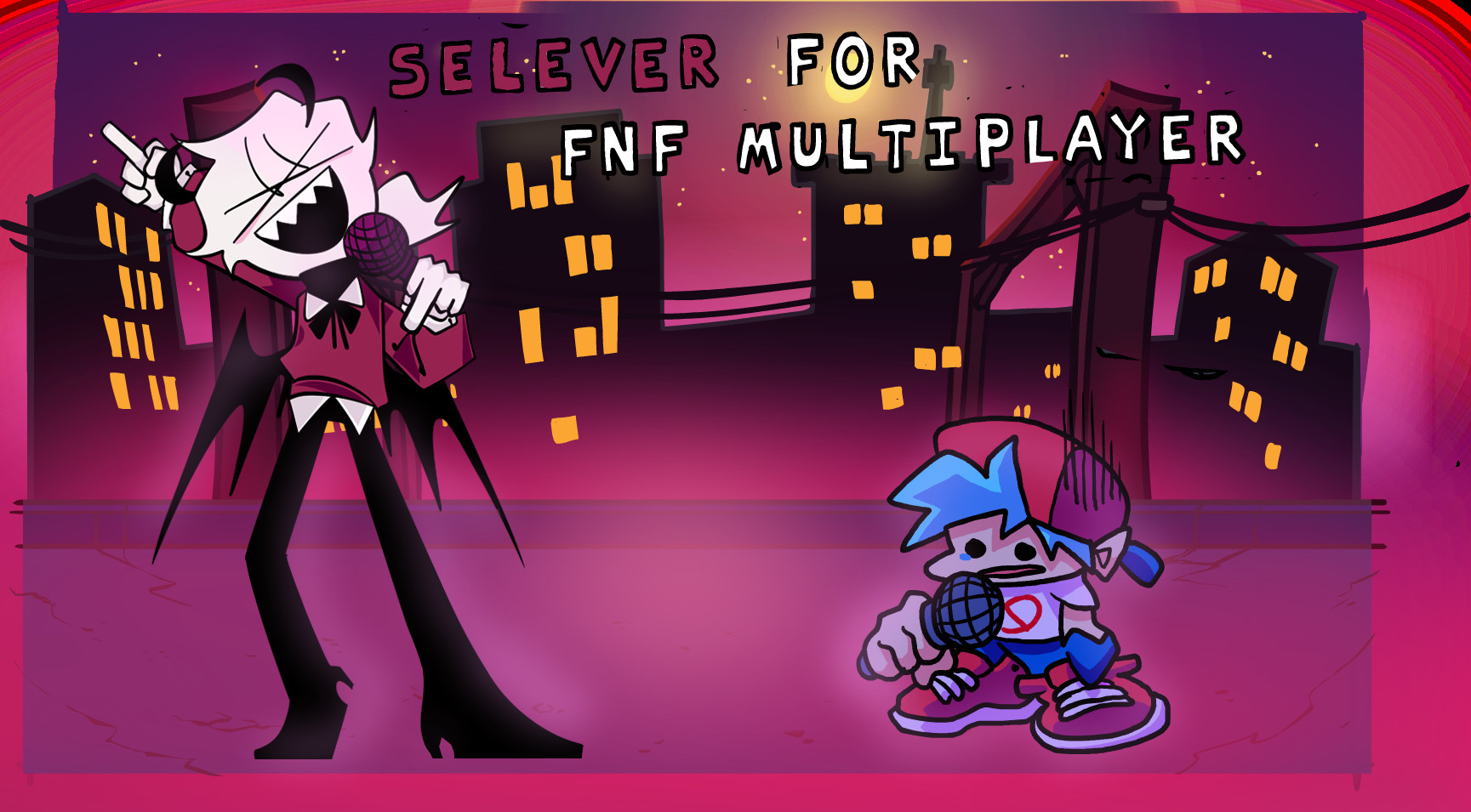 MFM mod-Selever for fnf multiplayer Mod for Friday Night Funkin' | FNF Mods