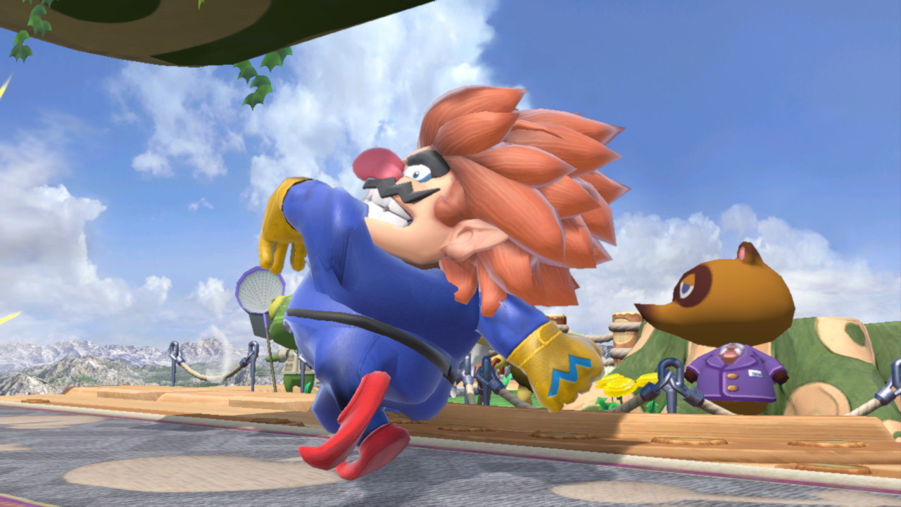 Sparky Wario Mod for Super Smash Bros. Ultimate | SSBU Mods
